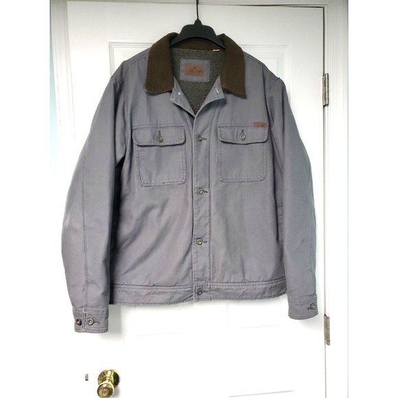Woolrich | Jackets & Coats | Woolrich Canvas Sherpa Jacket Mens Xl Barn ...